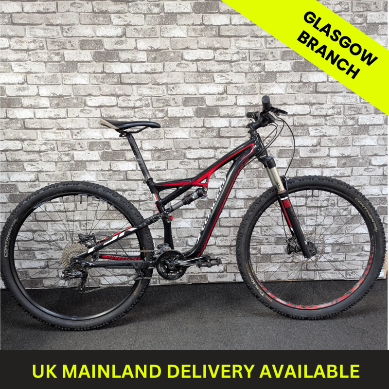 SPECIALIZED CAMBER EVO FULL SUSPENSION MOUNTAIN BIKE - 17 INCH MEDIUM FRAME