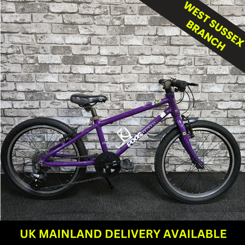 PURPLE FROG 55 CHILDREN'S BIKE - 20 INCH WHEELS